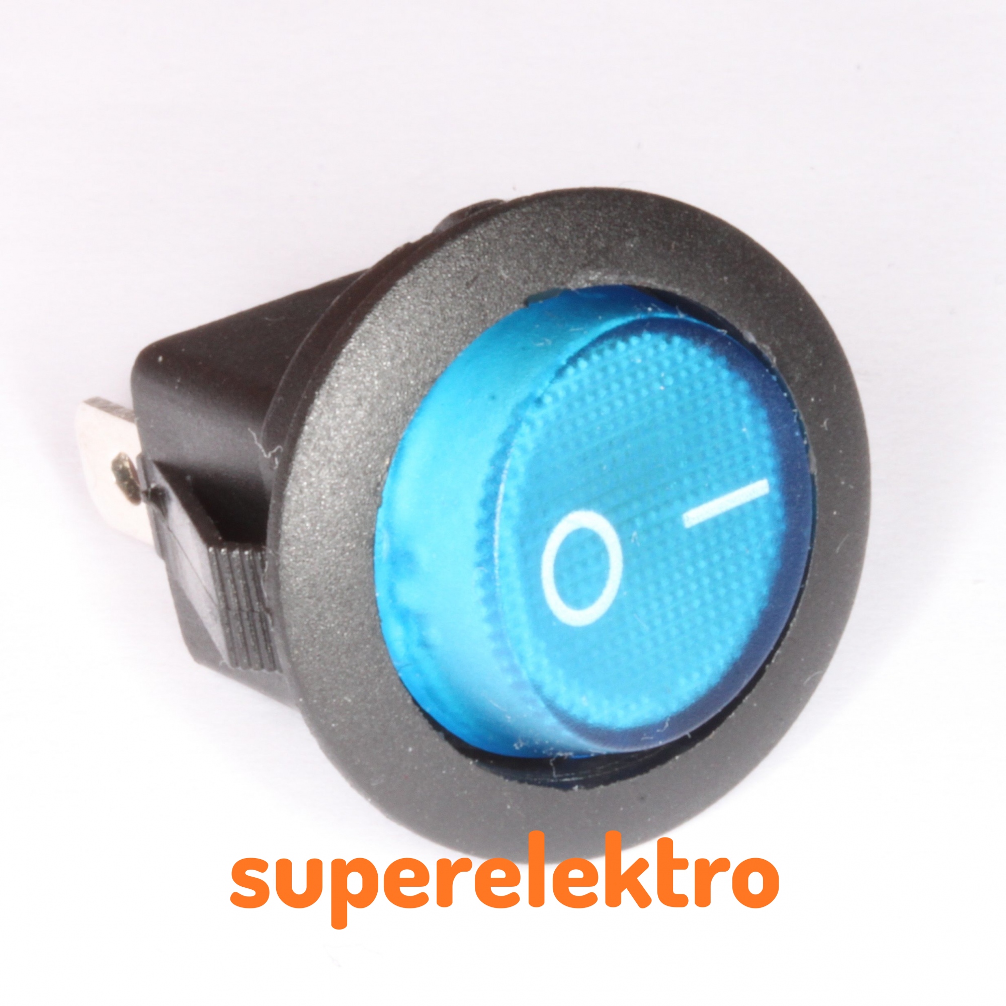 Wippschalter mit LED, 4 Farben verfügbar: rot grün blau gelb 12V ...