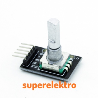 Drehgeber mit Druck-Taster Dreh-Kodierer Drehencoder Drehschalter ...